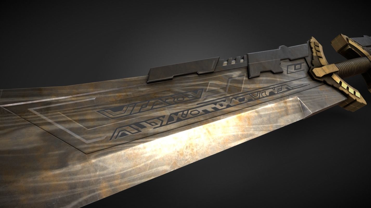 3D model Thanos Infinity Sword VR / AR / low-poly | CGTrader