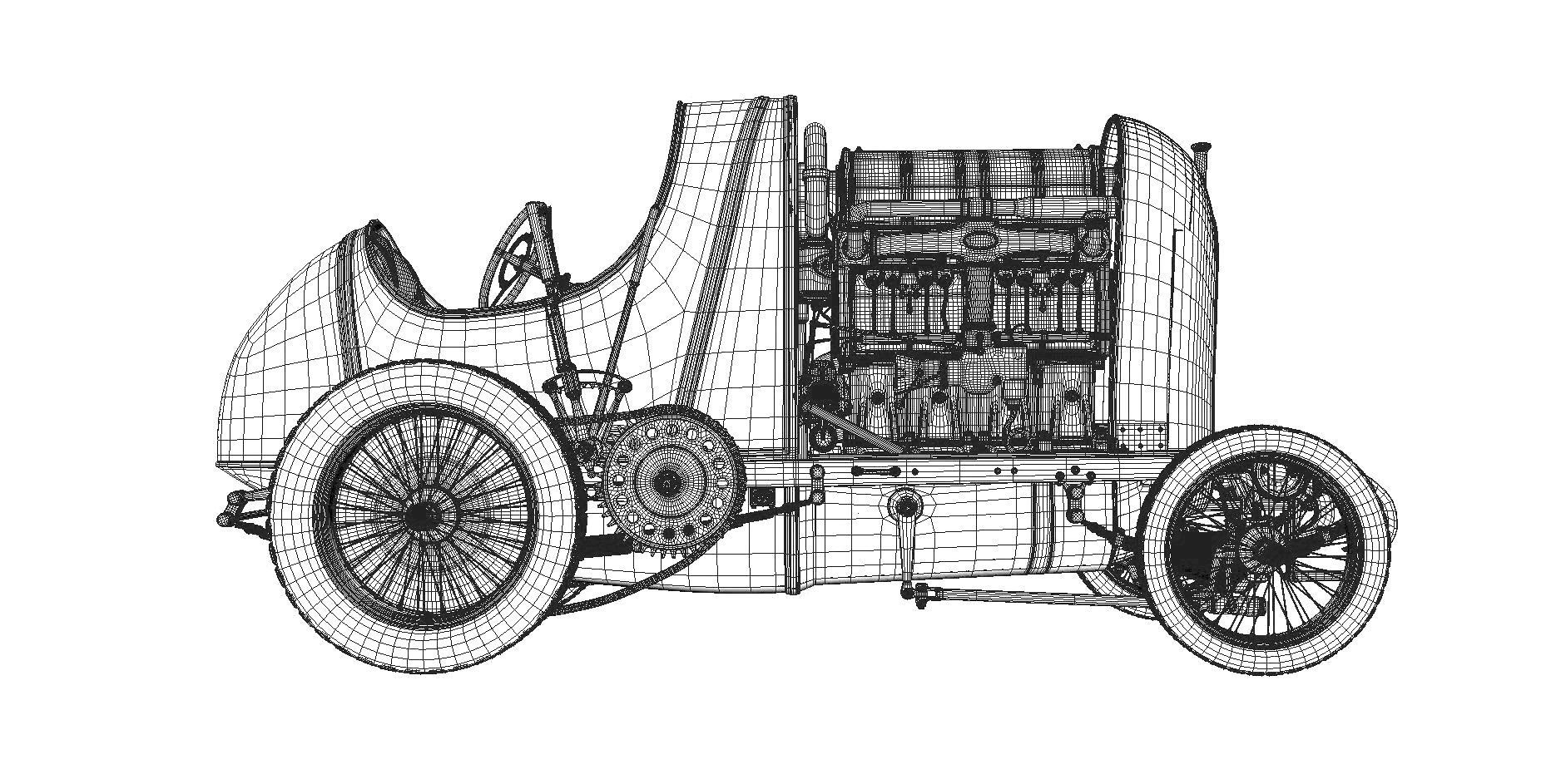 Fiat S76 Beast of Turin 3D model | CGTrader