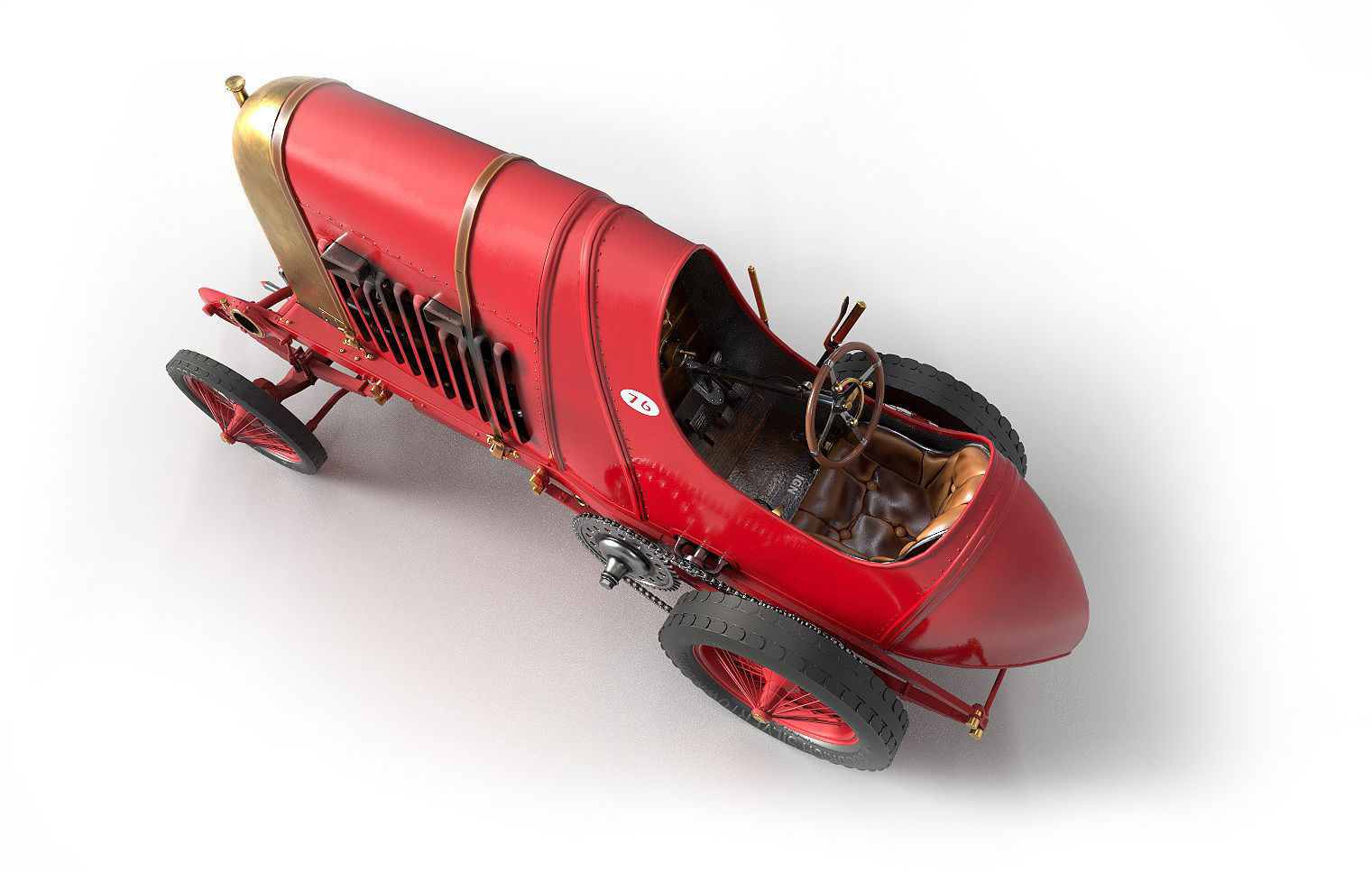 Fiat S76 Beast of Turin 3D model | CGTrader