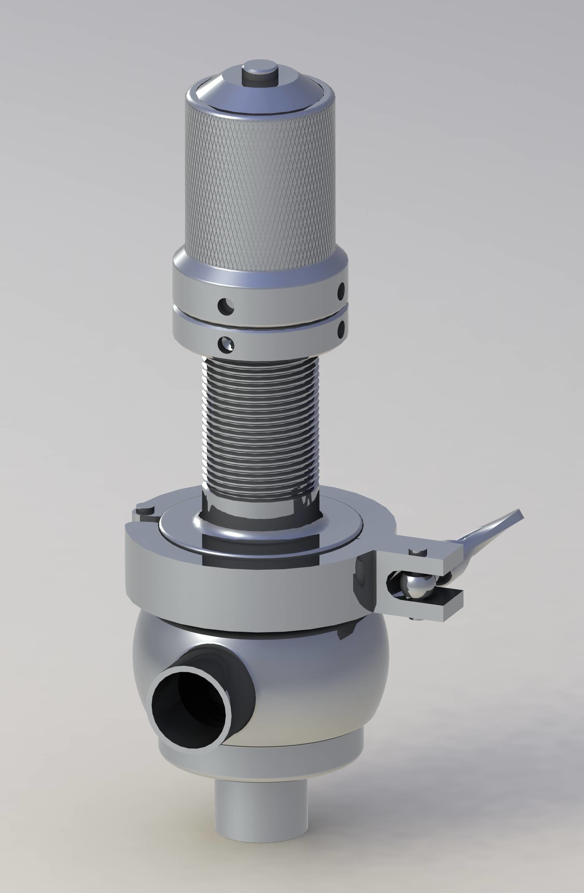 Valvula de Sobrepresion INOXPA - OVERFLOW VALVE 3D model | CGTrader