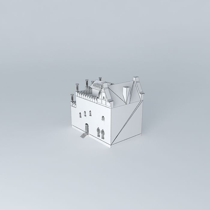 Small Castle free 3D model | CGTrader
