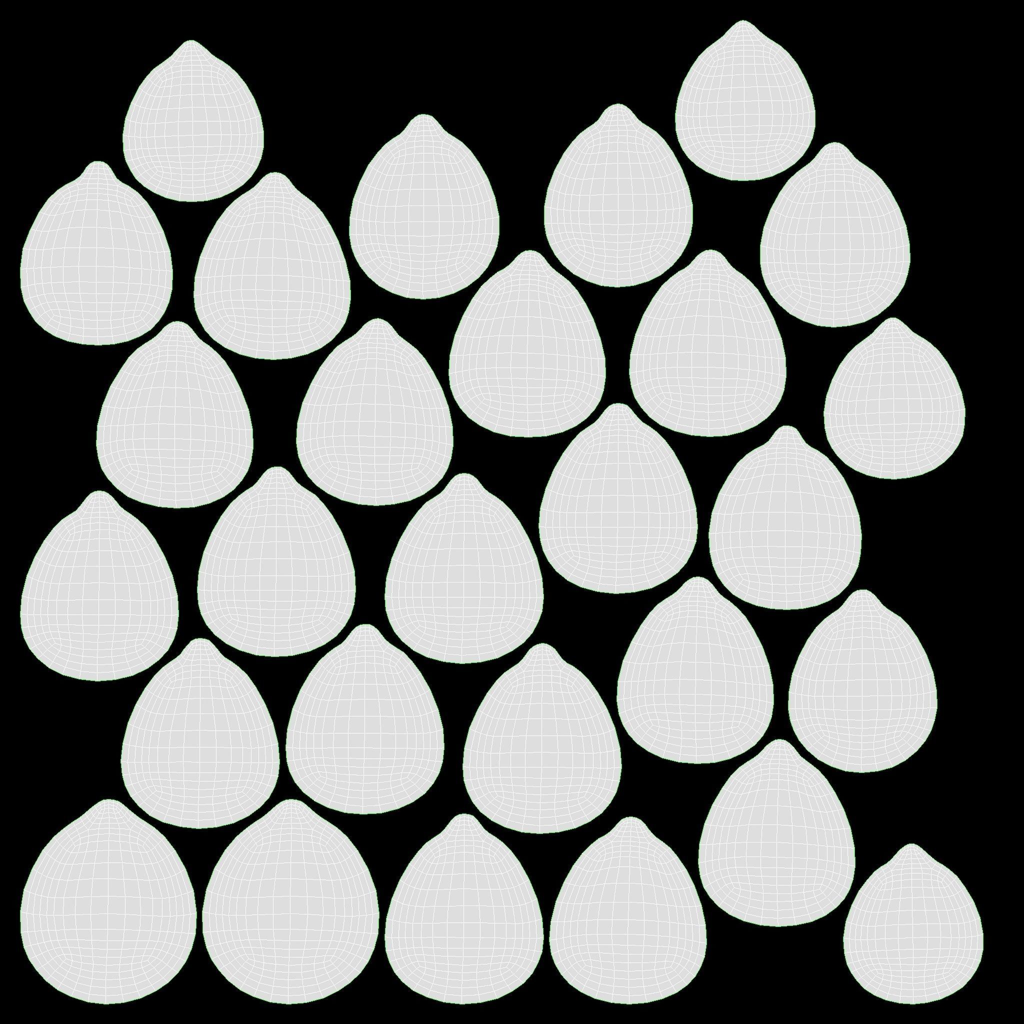 Corn kernel 3D model | CGTrader