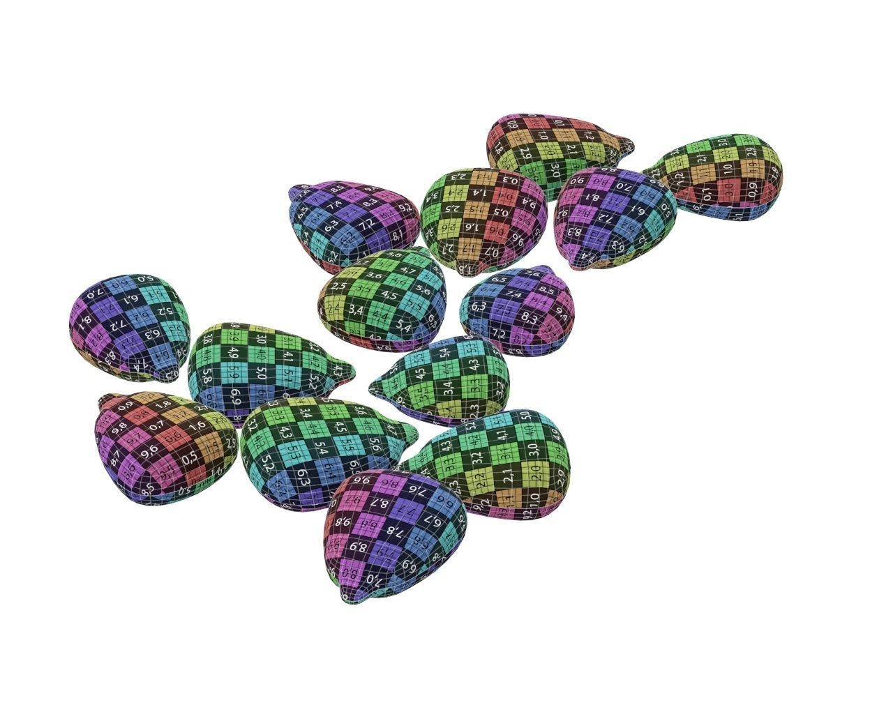 Corn kernel 3D model | CGTrader