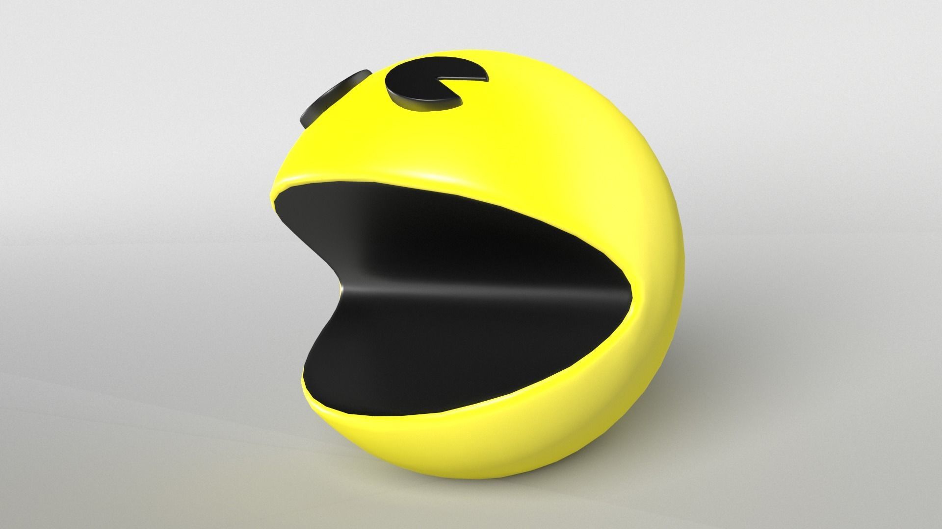3D model PacMan 001 VR / AR / low-poly | CGTrader