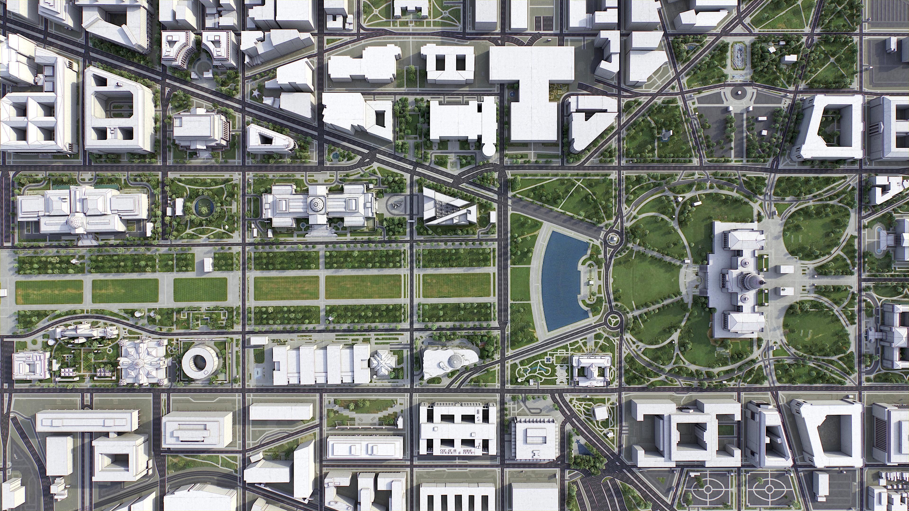 3D model Washington VR / AR / low-poly | CGTrader