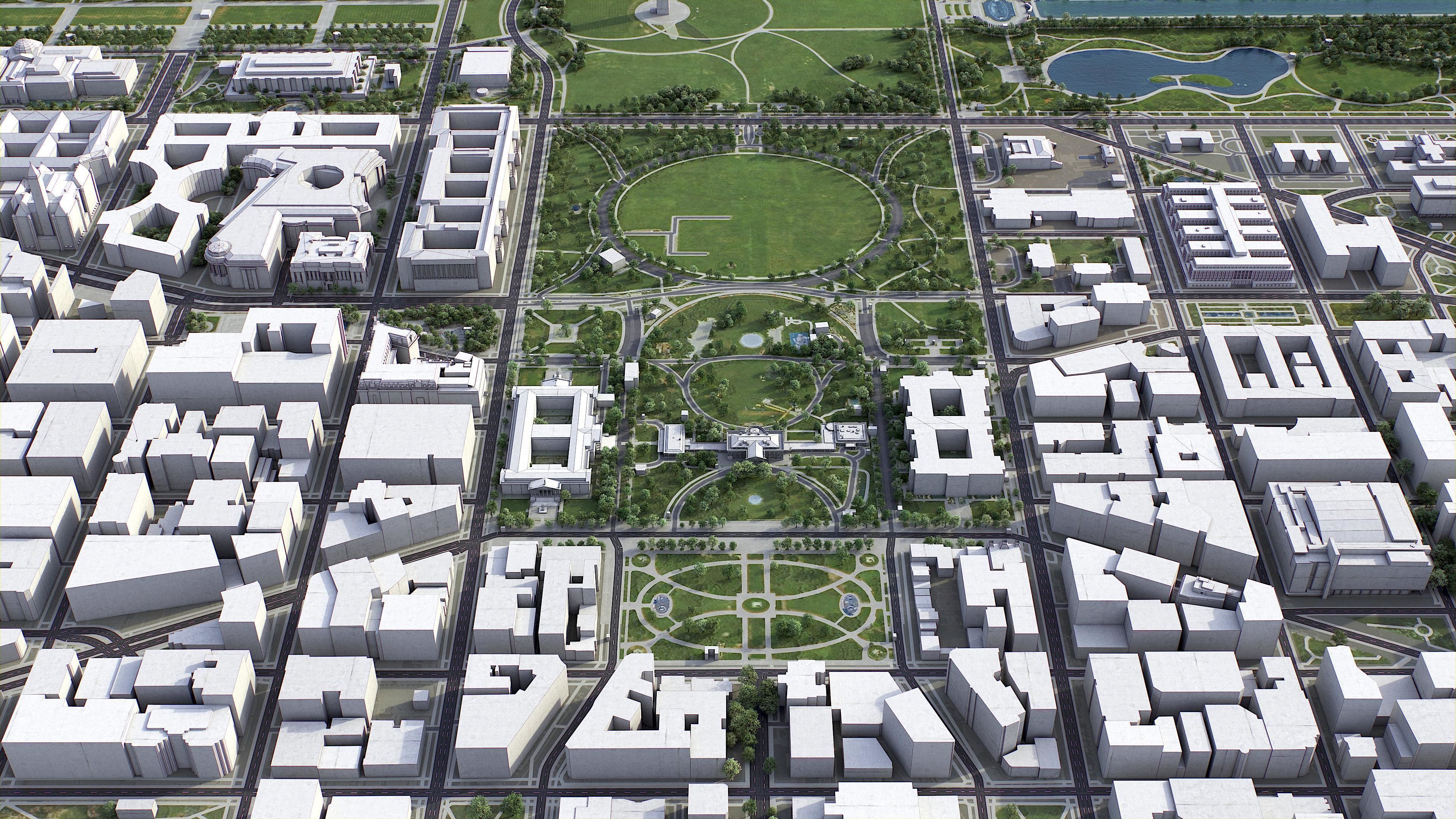 3D model Washington VR / AR / low-poly | CGTrader