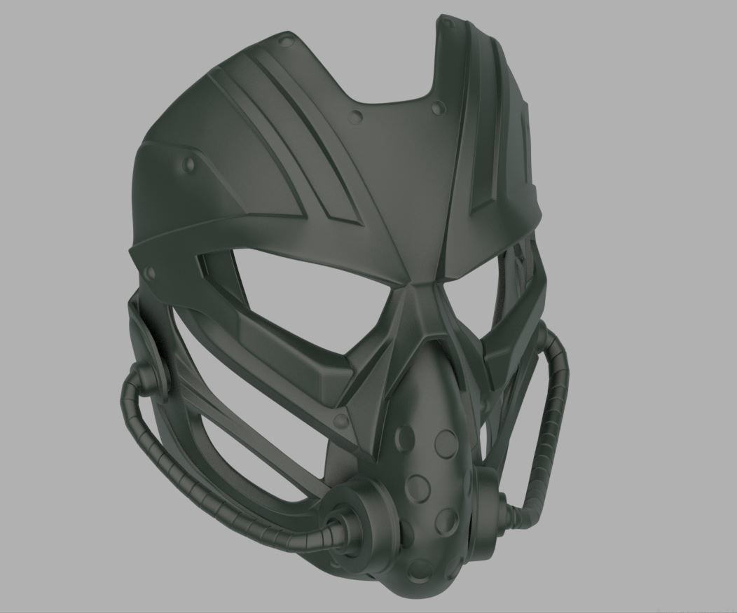Kabal mask for face from Mortal Kombat 11 3D model 3D printable | CGTrader