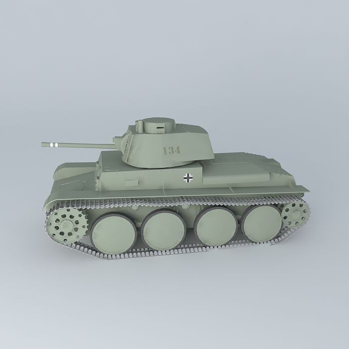 Panzerkampfwagen 38 t 3D model | CGTrader