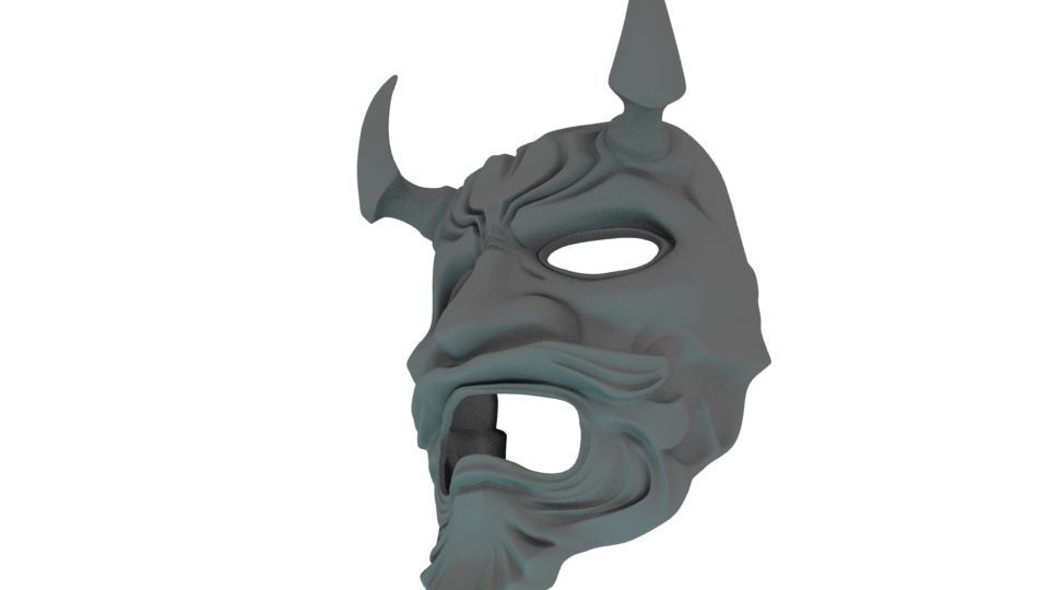 Demon Mask free VR / AR / low-poly 3D model | CGTrader