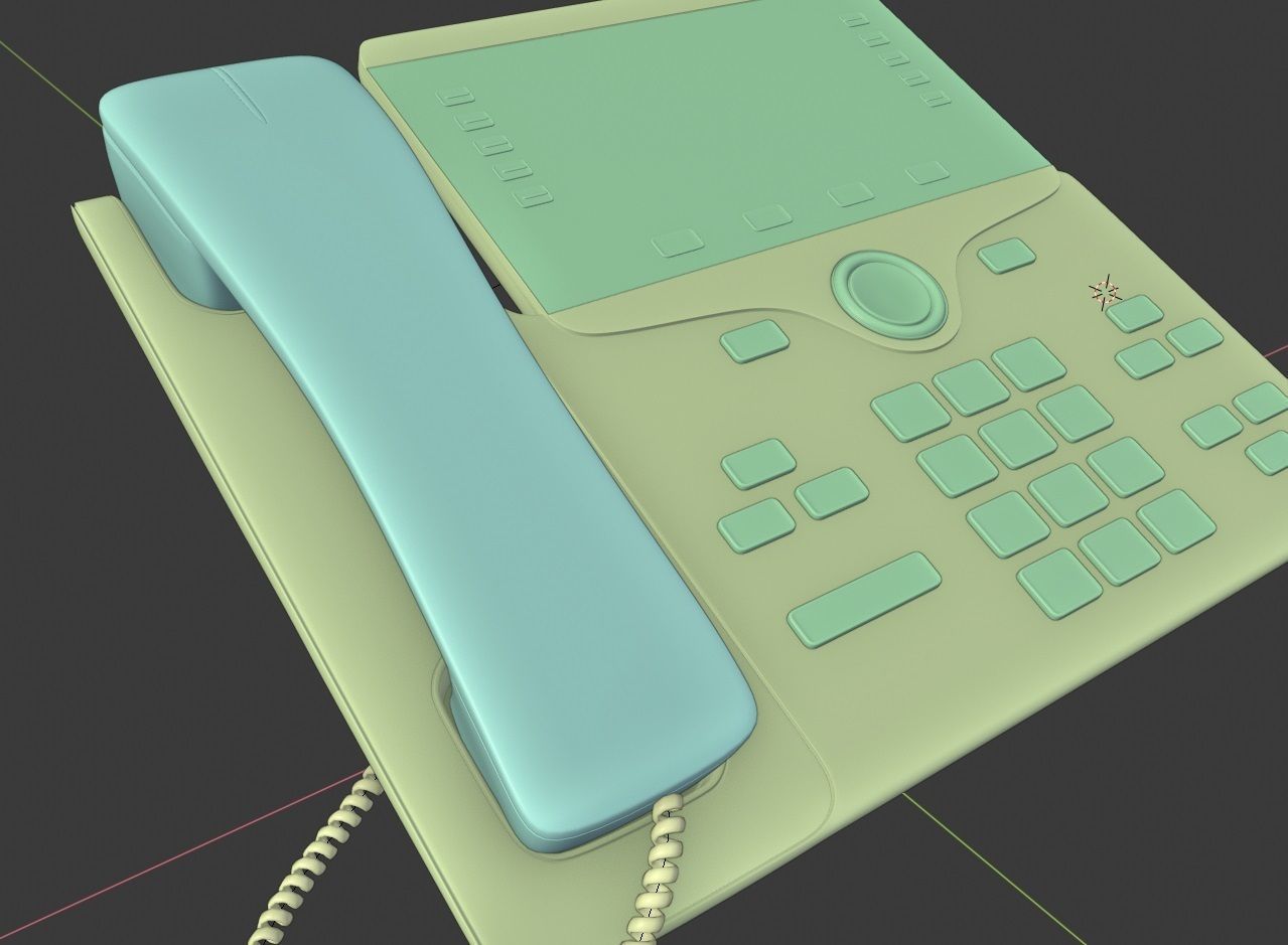 ip home landline phone Home Business Phones 3D model | CGTrader