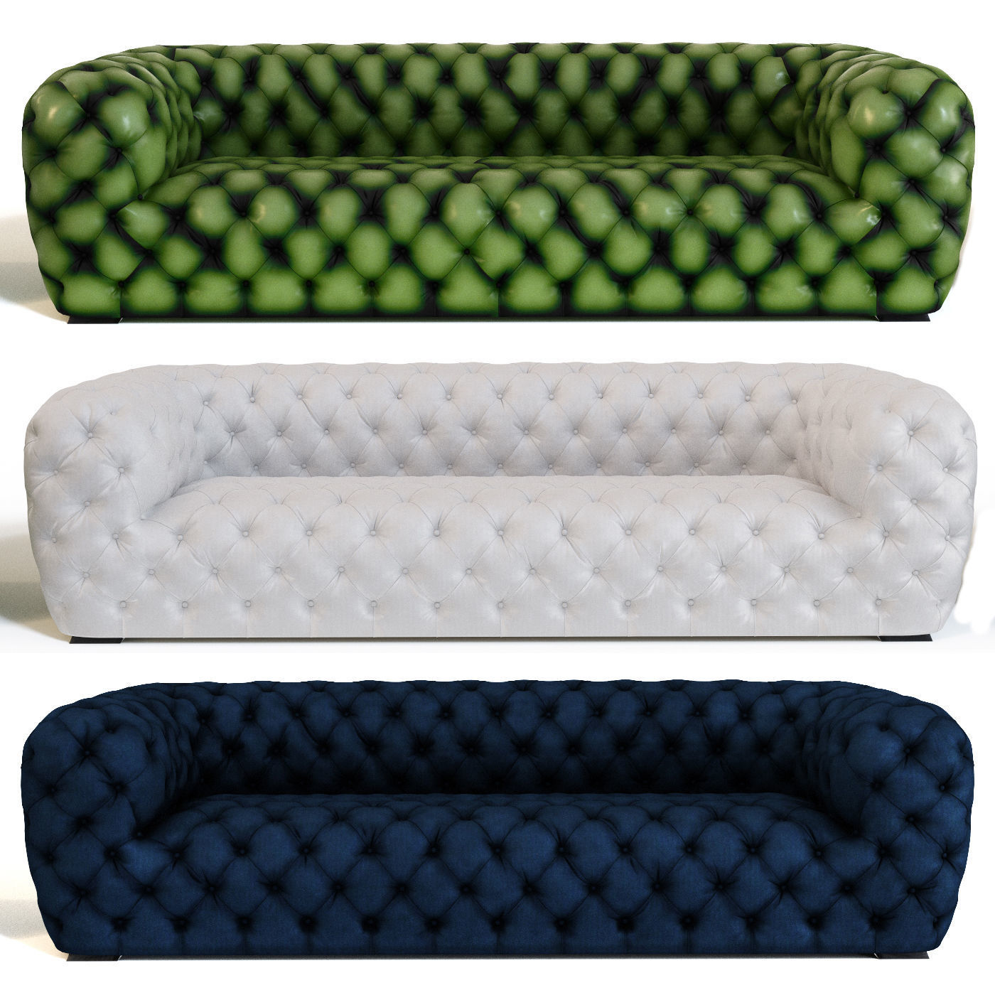 Baxter CHESTER MOON sofa 3D model | CGTrader