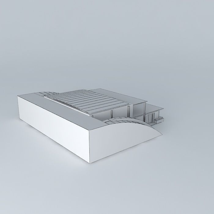 Rain Water Collection System free 3D model | CGTrader