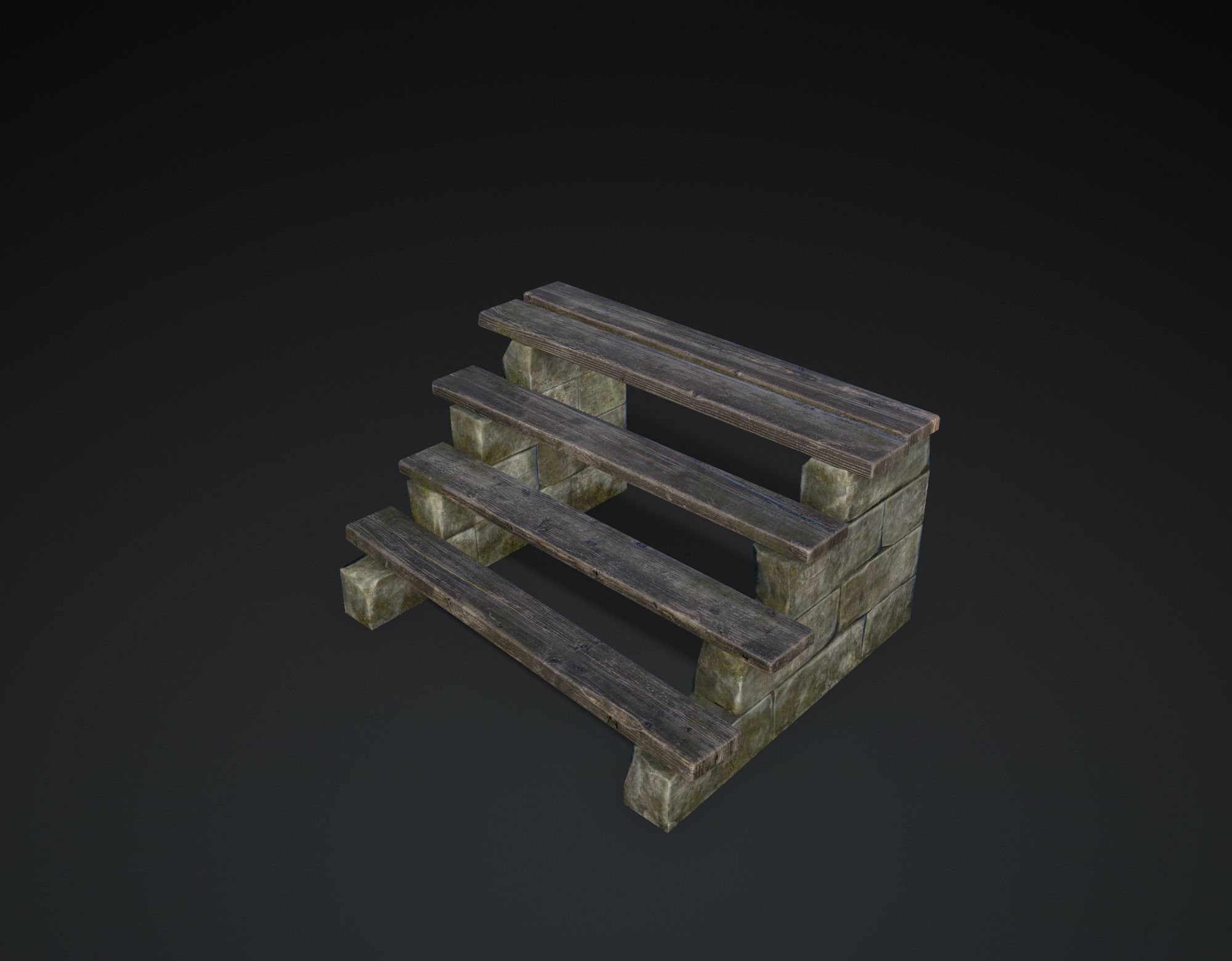 3D model Steps VR / AR / low-poly | CGTrader