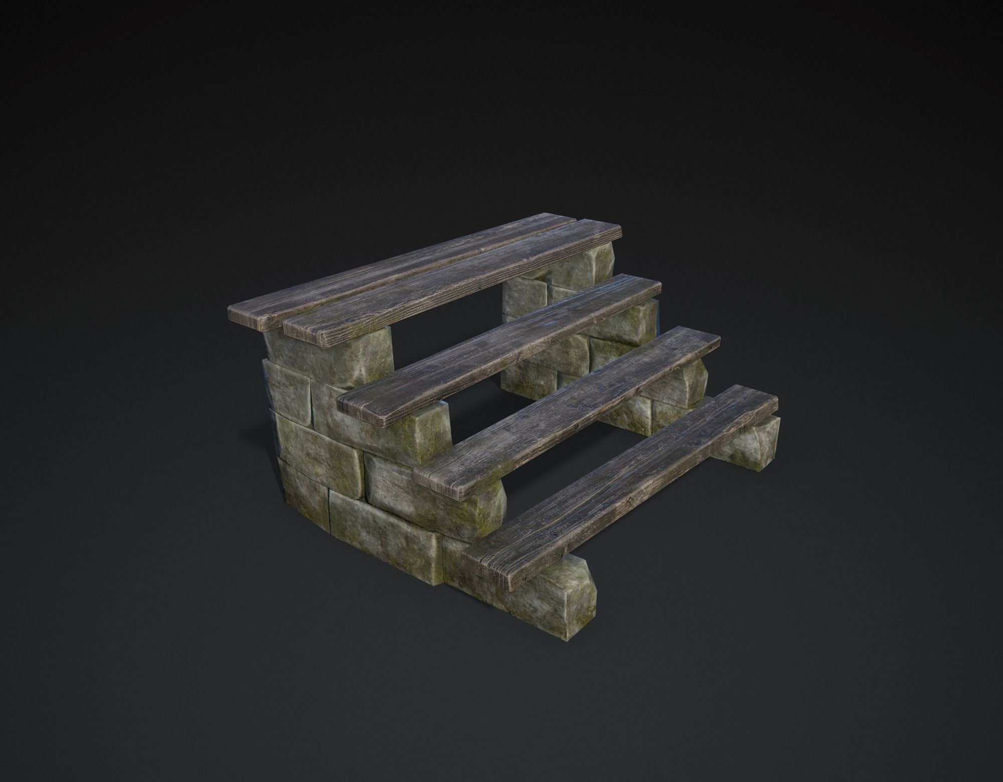 3D model Steps VR / AR / low-poly | CGTrader