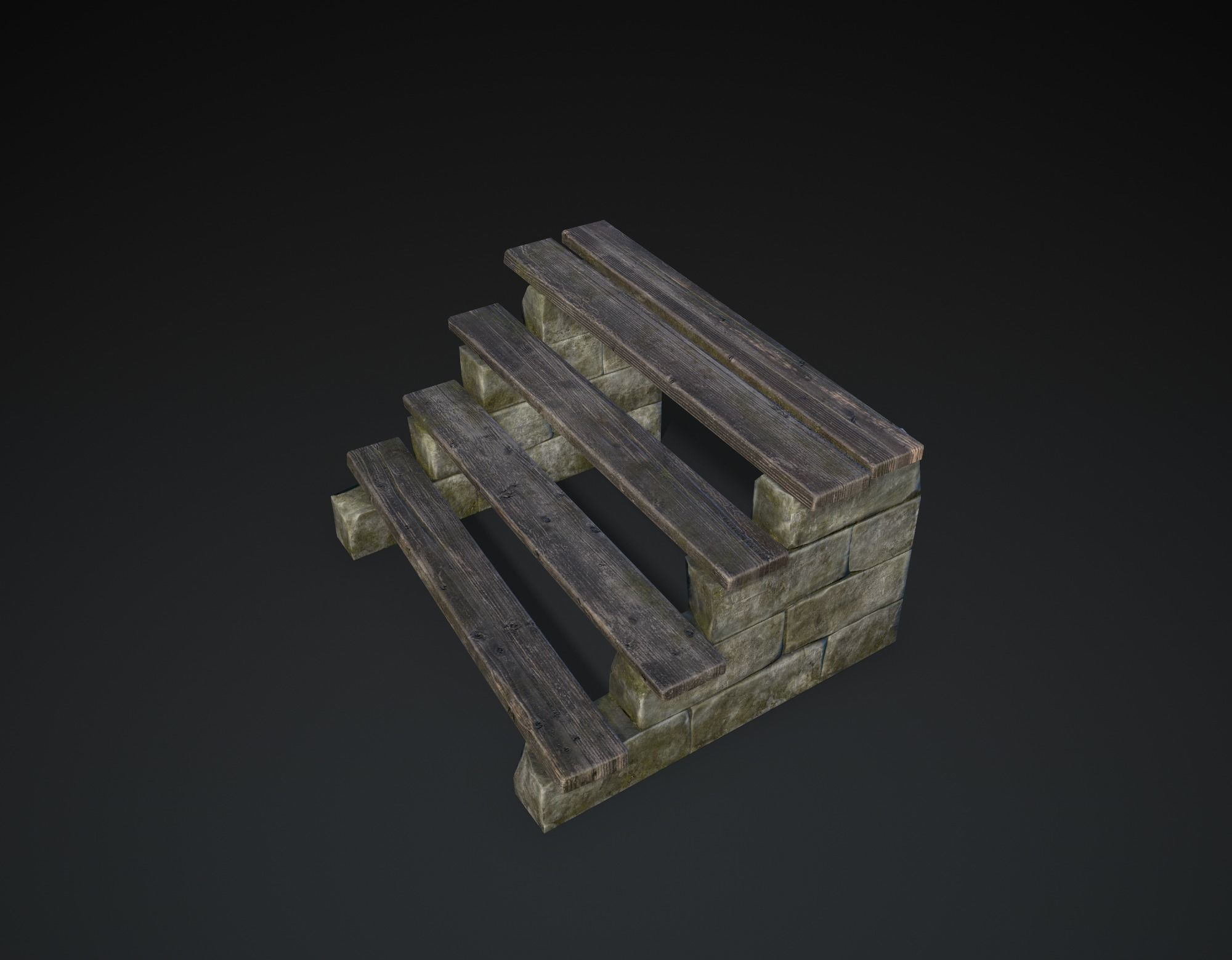 3D model Steps VR / AR / low-poly | CGTrader