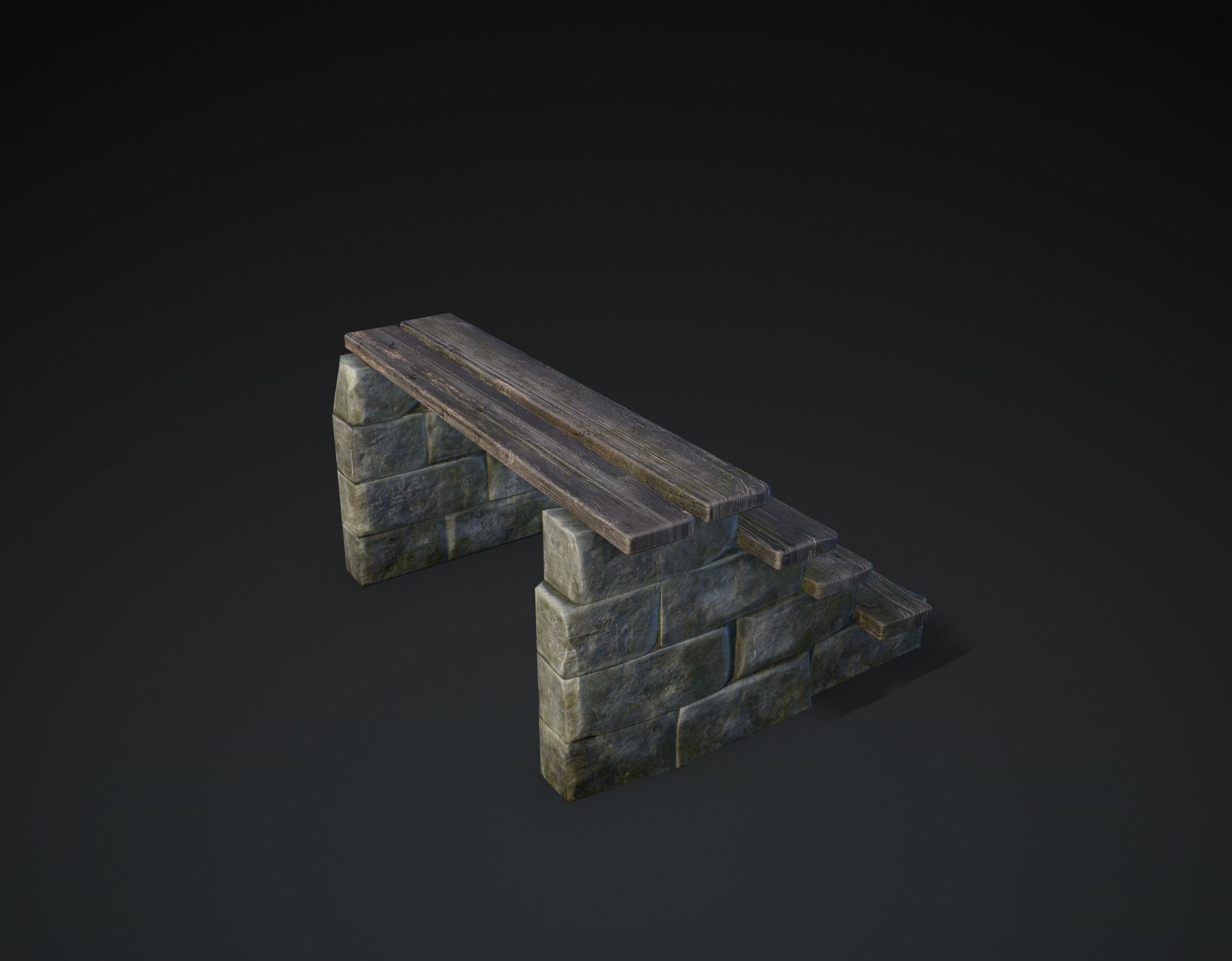 3D model Steps VR / AR / low-poly | CGTrader