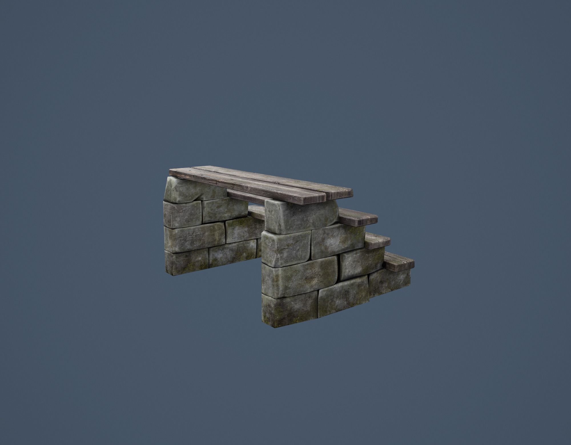 3D model Steps VR / AR / low-poly | CGTrader