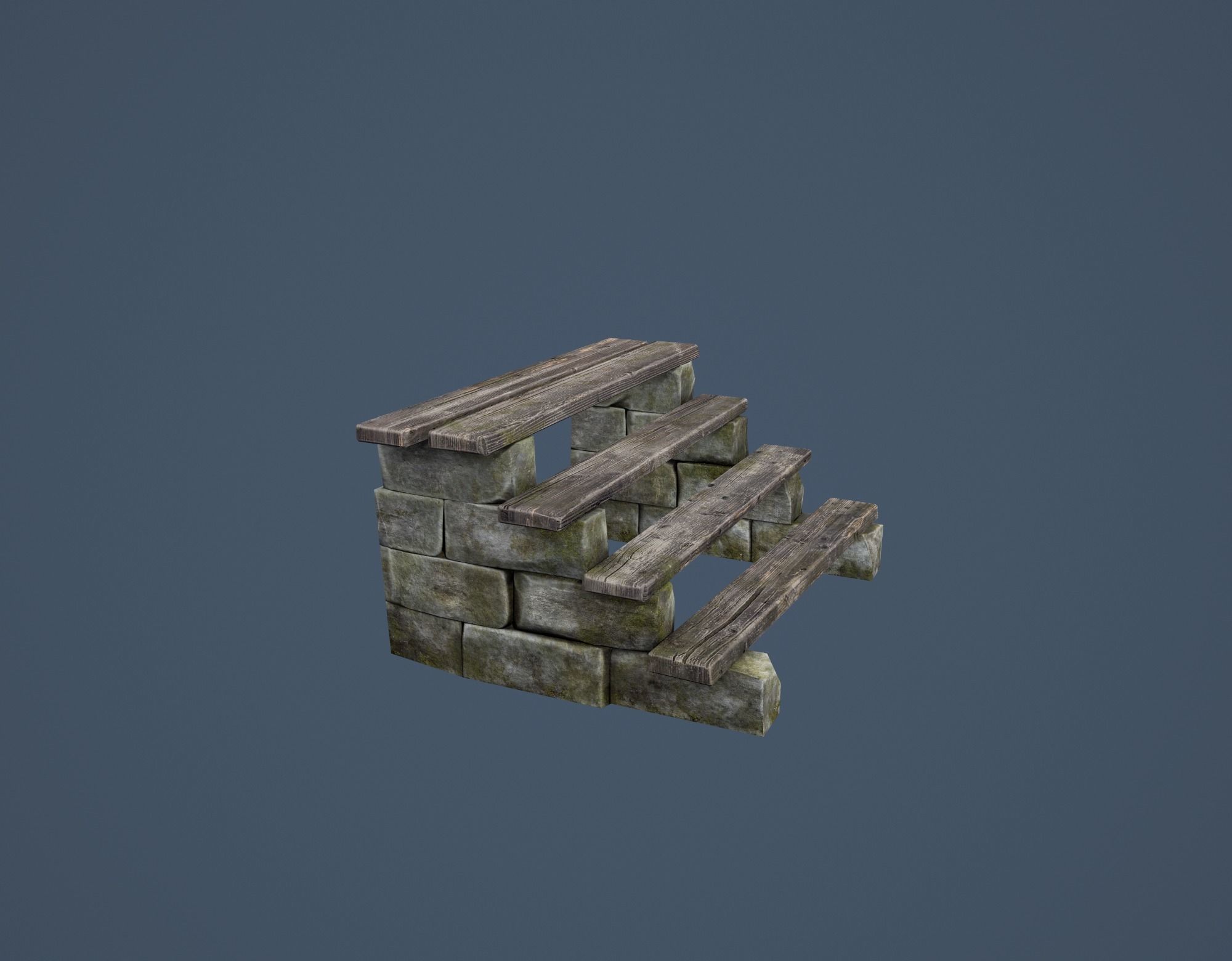 3D model Steps VR / AR / low-poly | CGTrader