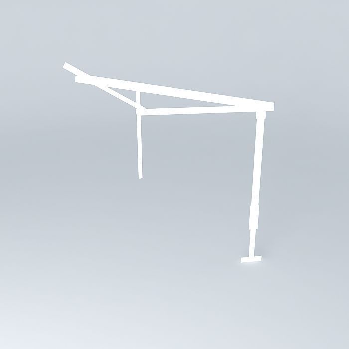 Wrap Around Porch Roof Cross Section free 3D model | CGTrader