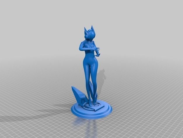 DJ Sona Concussive free 3D model 3D printable | CGTrader