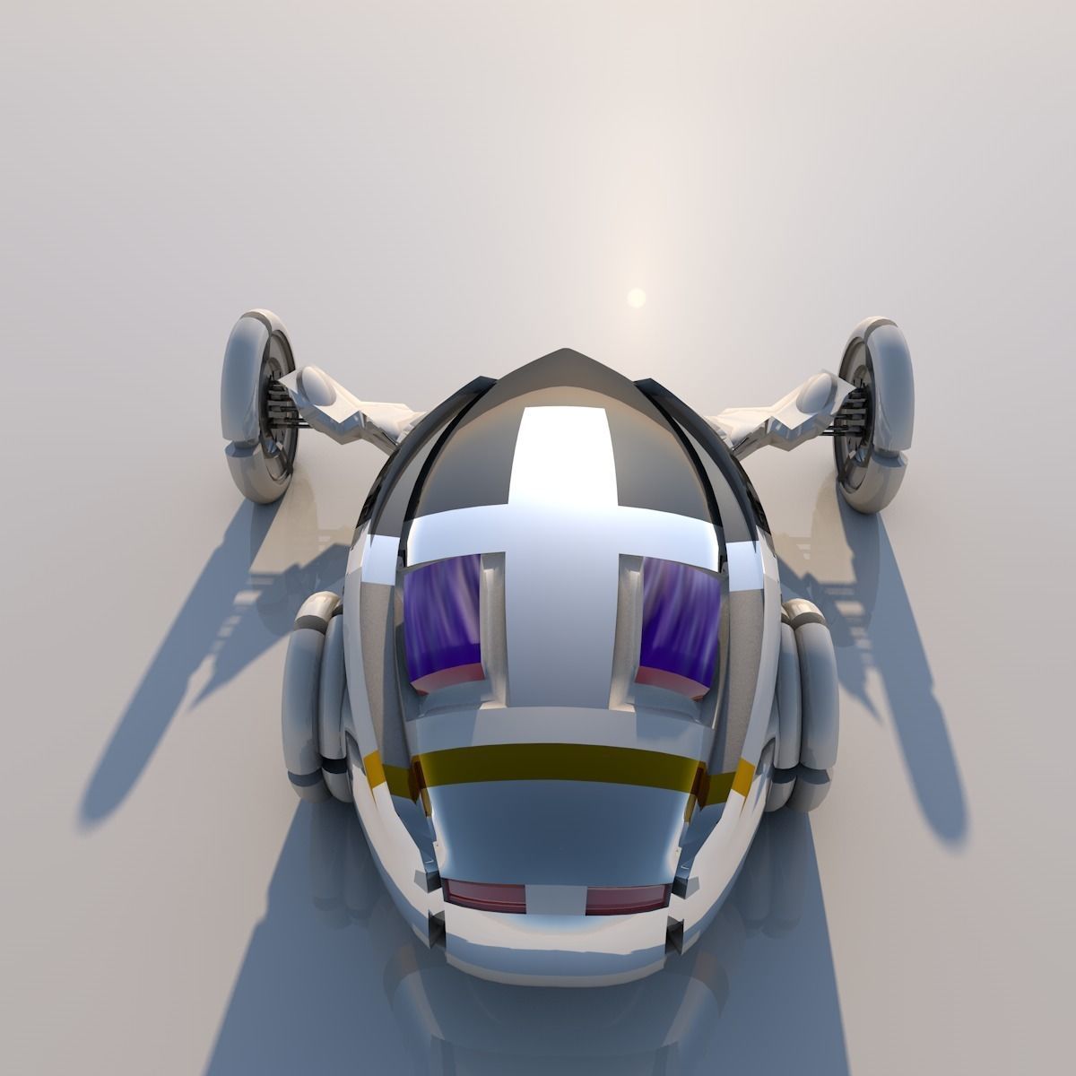 Sci fi Car free 3D model | CGTrader
