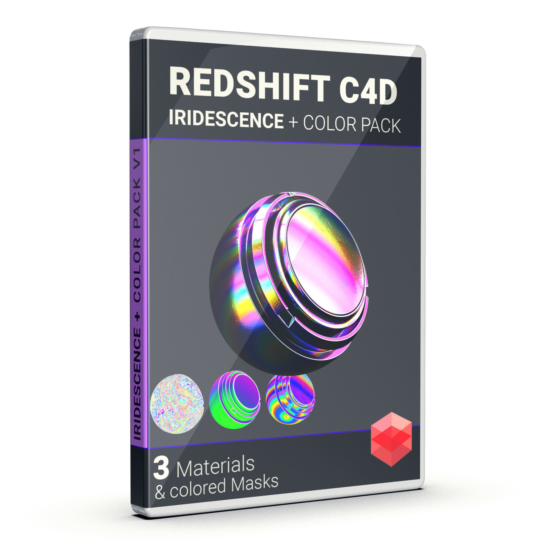 Procedural edge wear - masks and materials - RedShift Texture | CGTrader