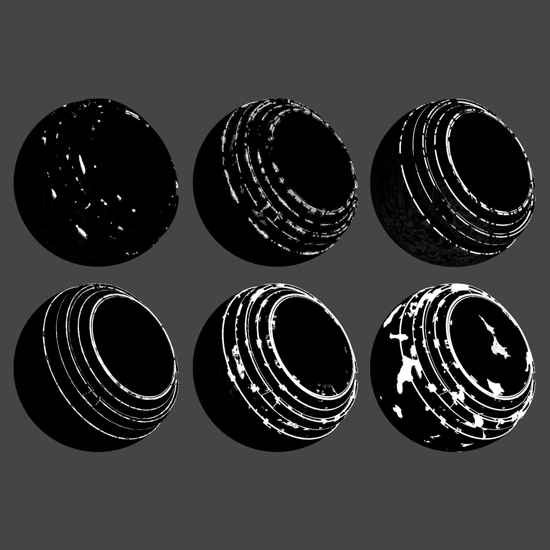 Procedural edge wear - masks and materials - RedShift Texture | CGTrader