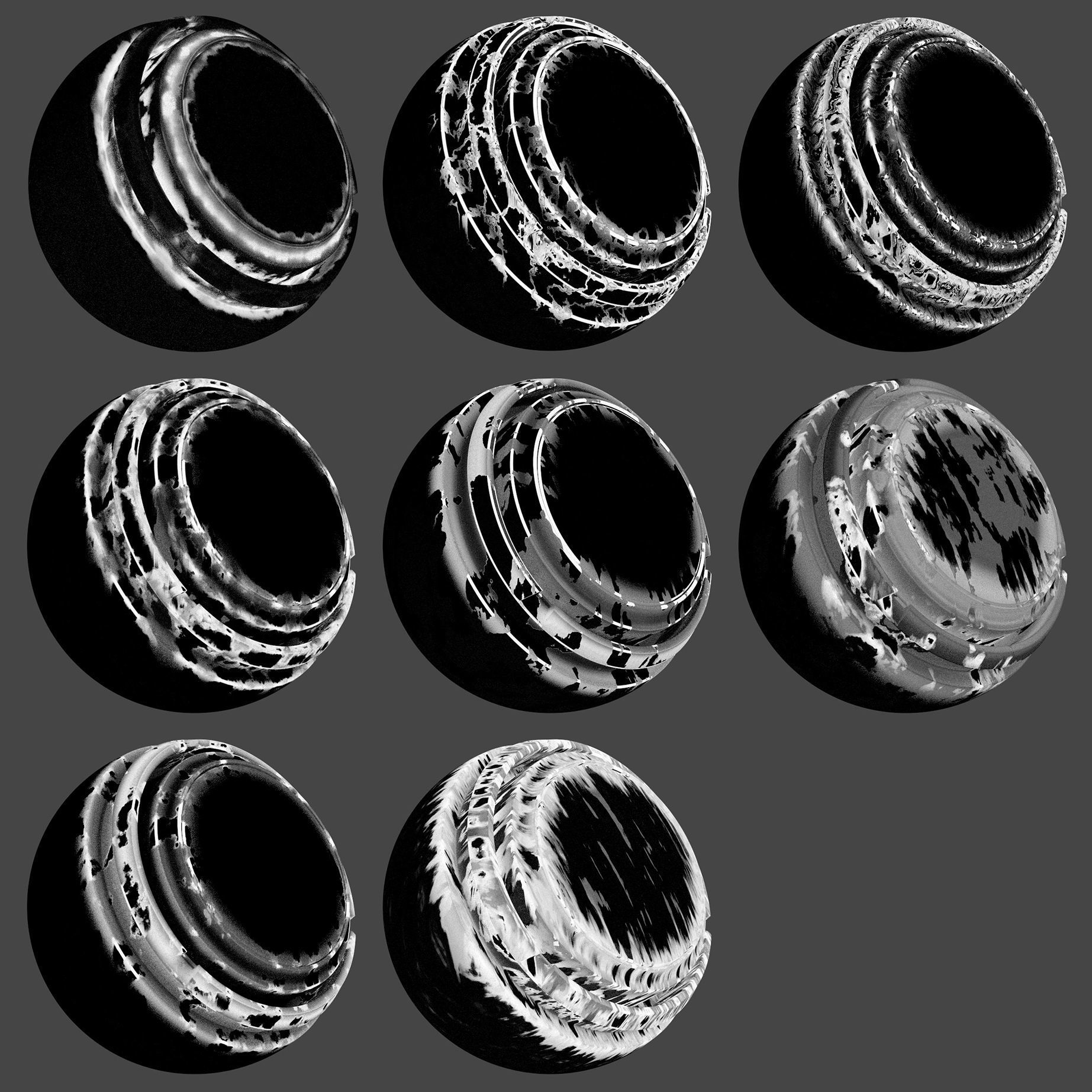 Procedural edge wear - masks and materials - RedShift Texture | CGTrader