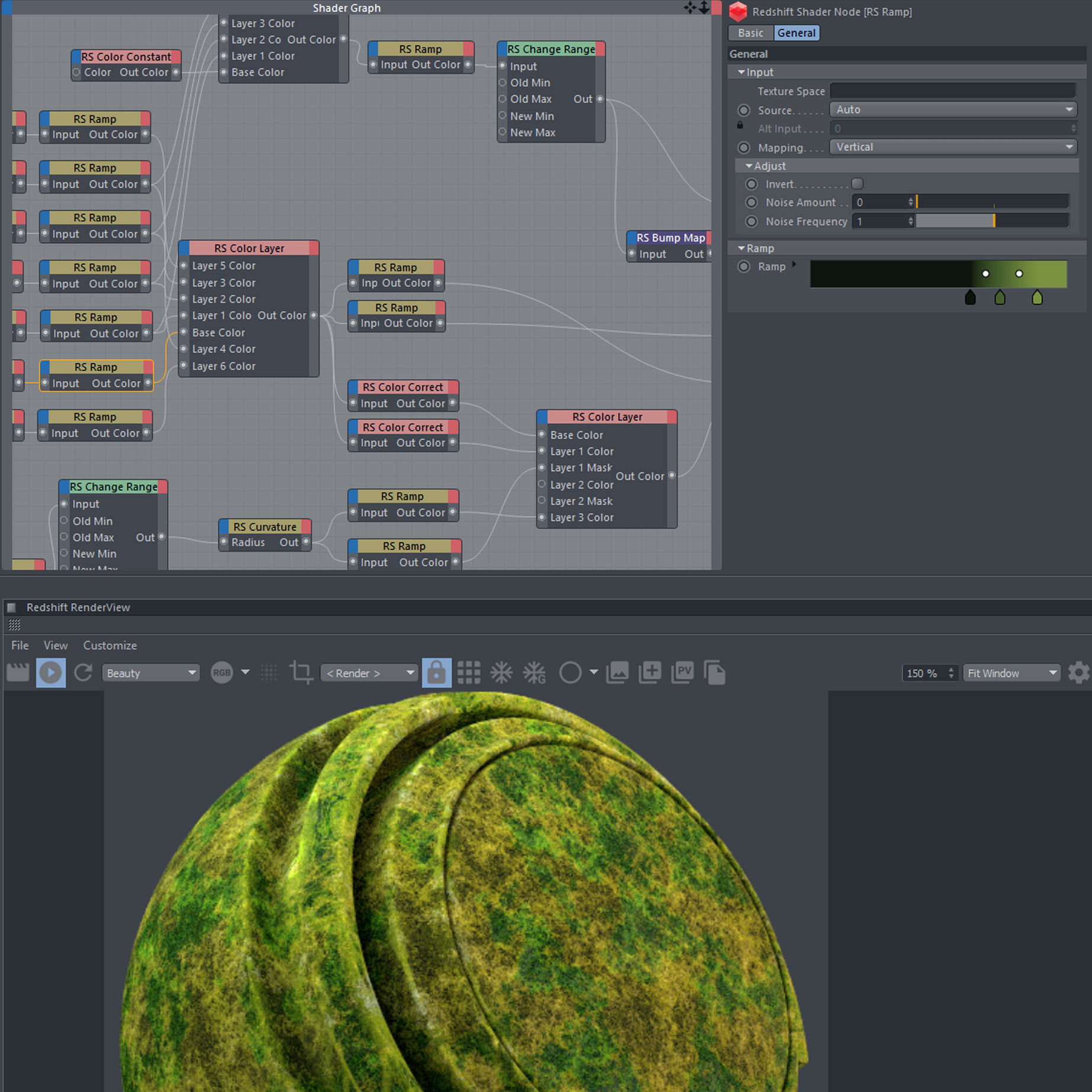 Procedural edge wear - masks and materials - RedShift Texture | CGTrader