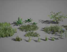 Low-poly Foliage 3D Models | CGTrader