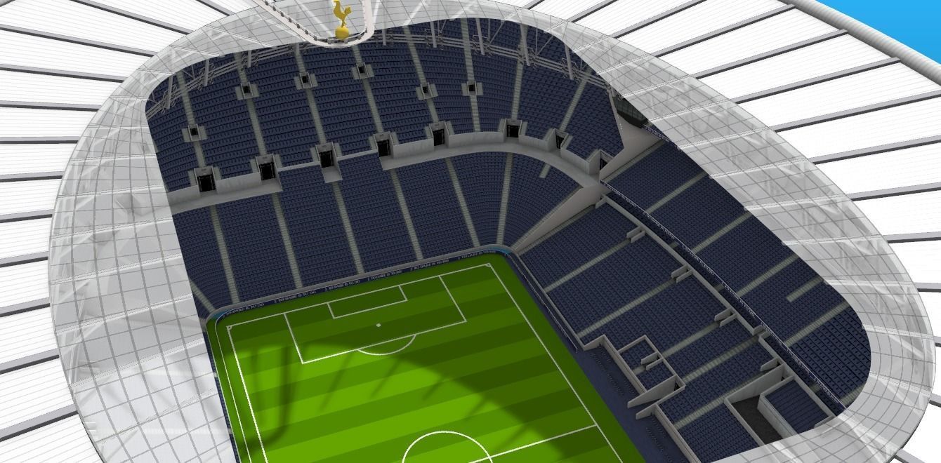 3D model Tottenham Hotspur Stadium VR / AR / low-poly | CGTrader