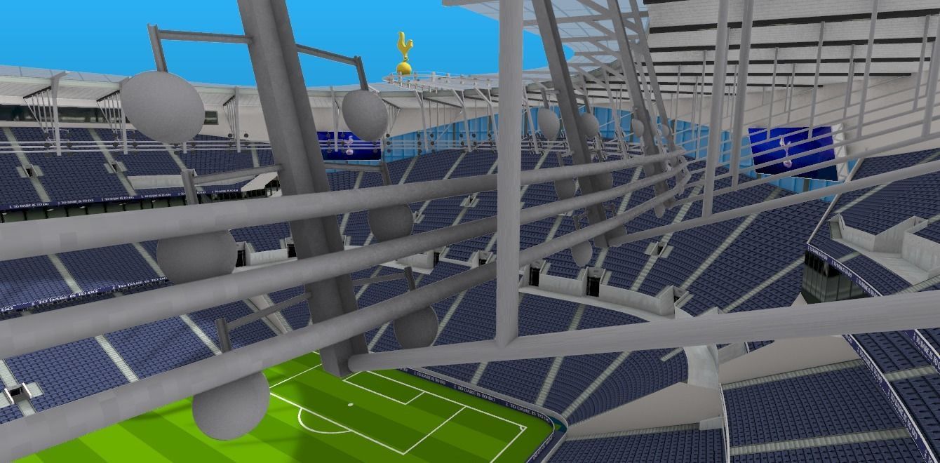 3D model Tottenham Hotspur Stadium VR / AR / low-poly | CGTrader