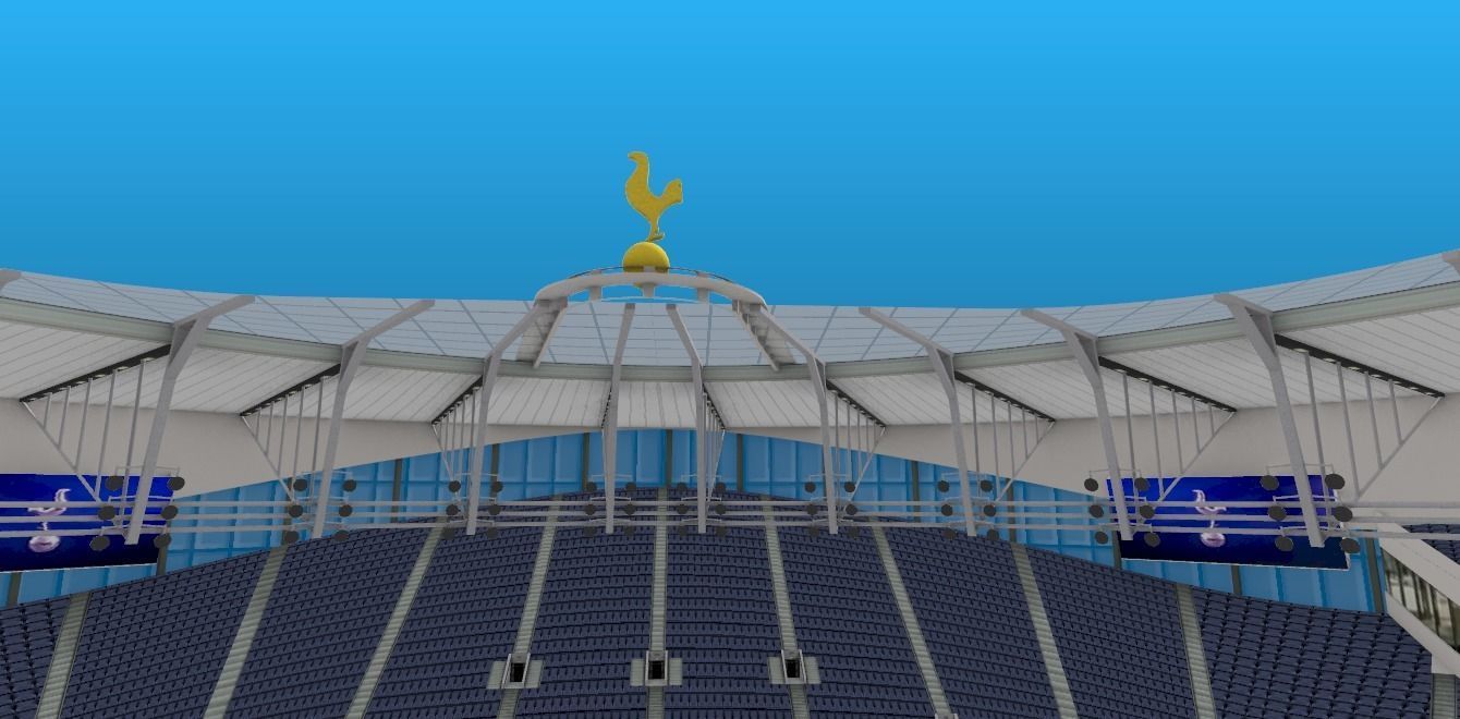 3D model Tottenham Hotspur Stadium VR / AR / low-poly | CGTrader