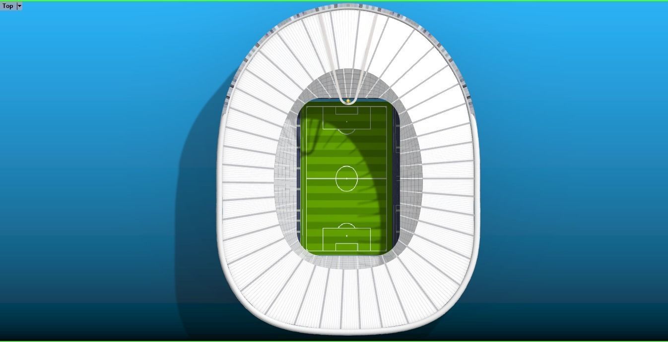 3D model Tottenham Hotspur Stadium VR / AR / low-poly | CGTrader