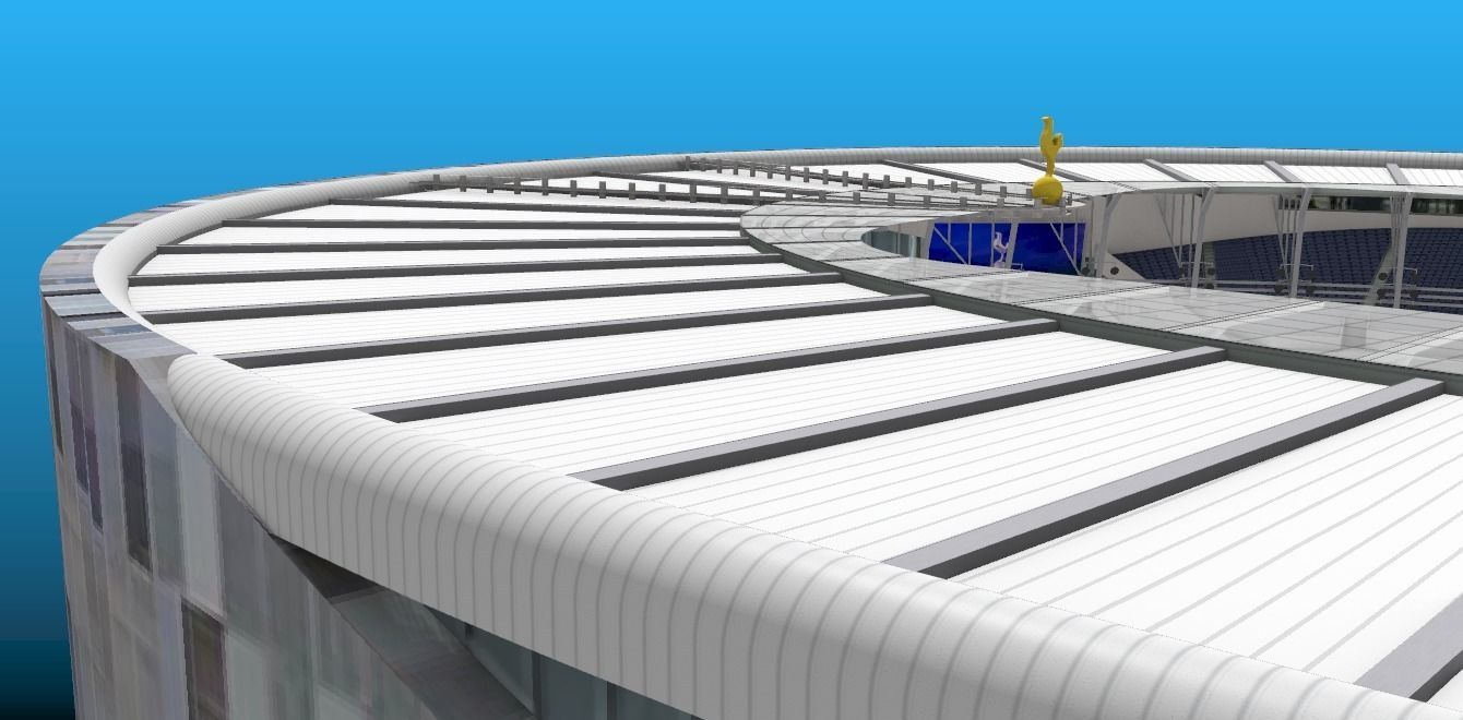 3D model Tottenham Hotspur Stadium VR / AR / low-poly | CGTrader