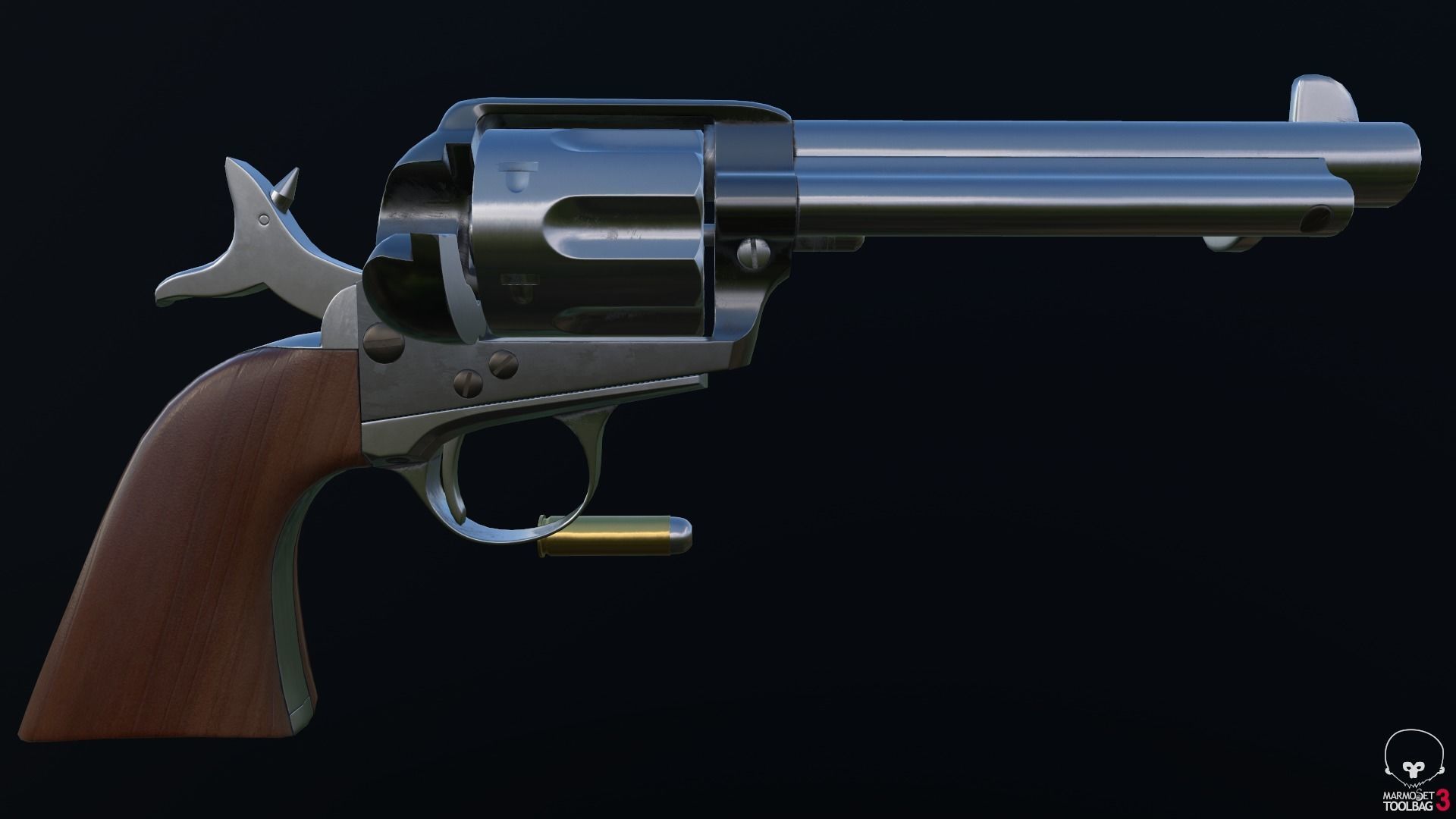 3D model Colt Peacemaker VR / AR / low-poly | CGTrader