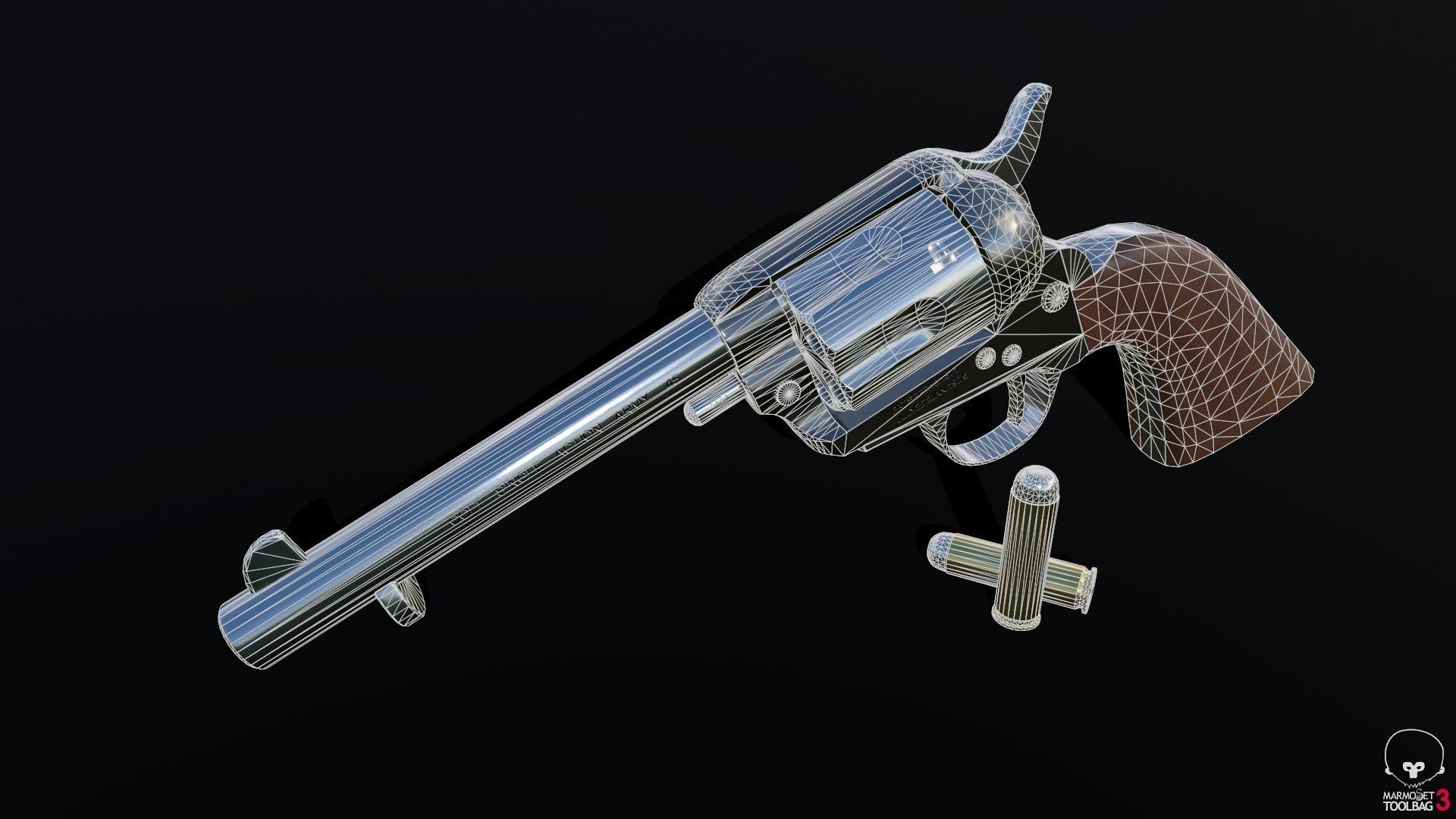 3D model Colt Peacemaker VR / AR / low-poly | CGTrader