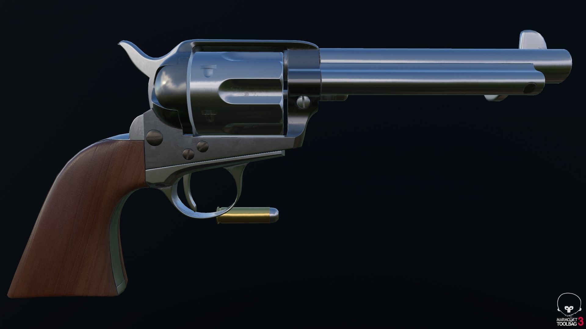 3D model Colt Peacemaker VR / AR / low-poly | CGTrader