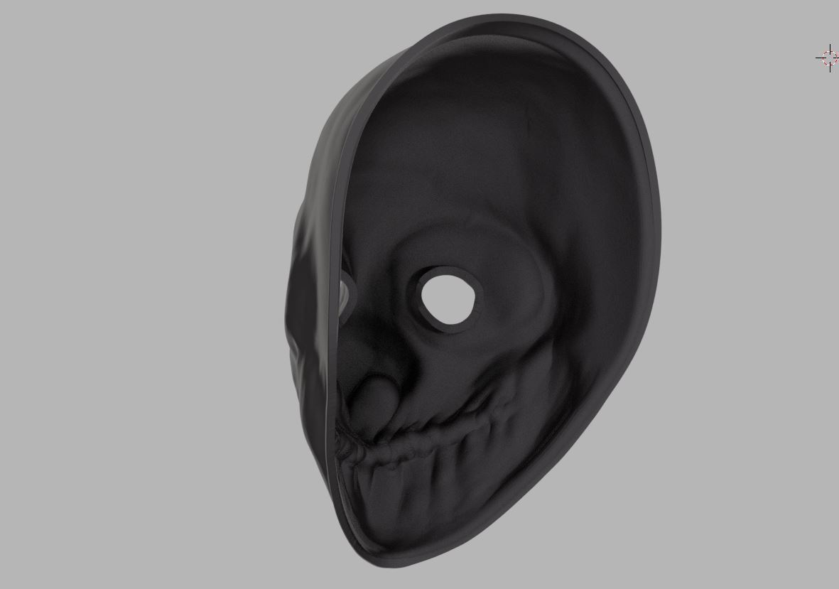 Wolf mask for face from PayDay 2 3D model 3D printable | CGTrader