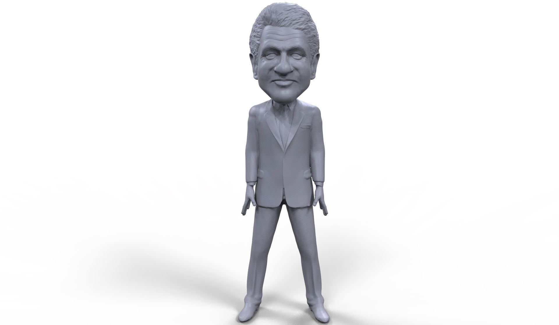 Bill Clinton stylized high quality 3D printable miniature 3D model 3D ...