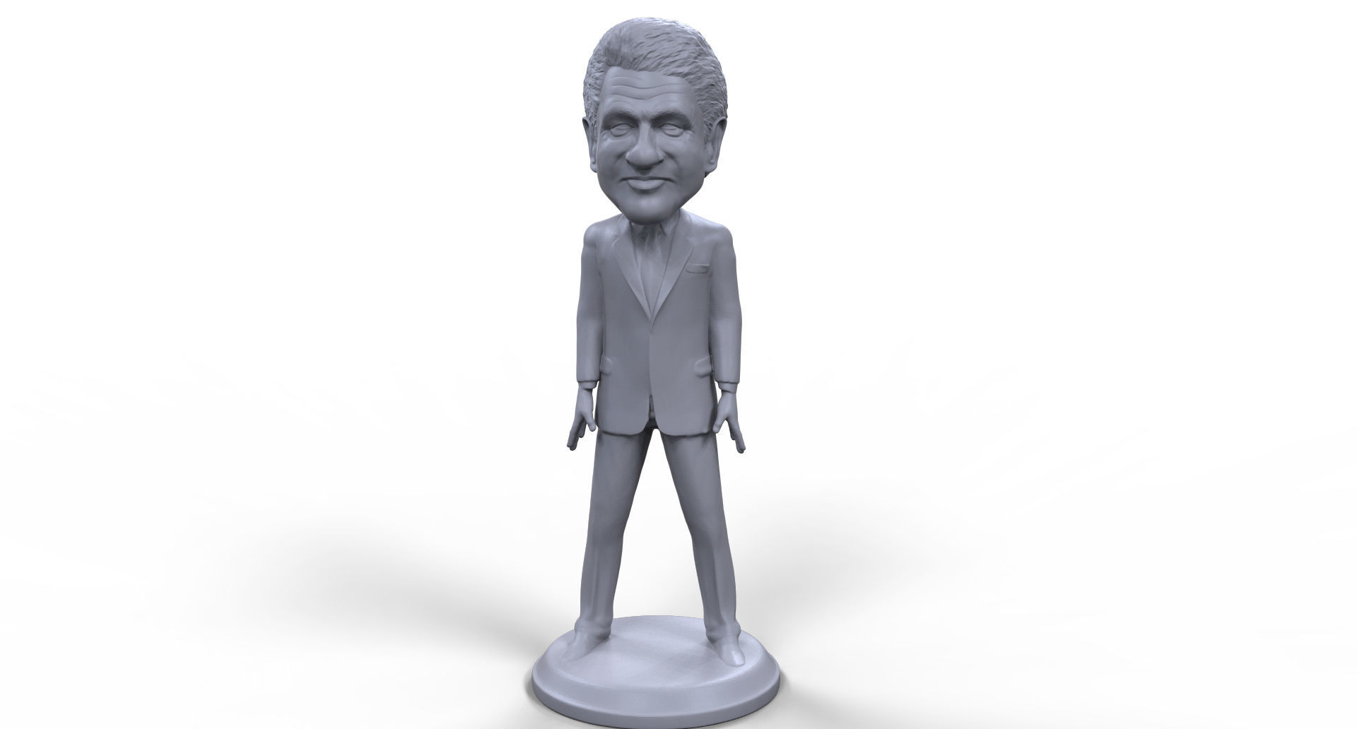 Bill Clinton stylized high quality 3D printable miniature 3D model 3D ...
