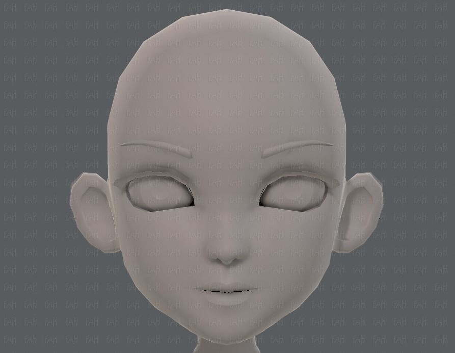 3D model Base mesh girl characterV13 VR / AR / low-poly | CGTrader