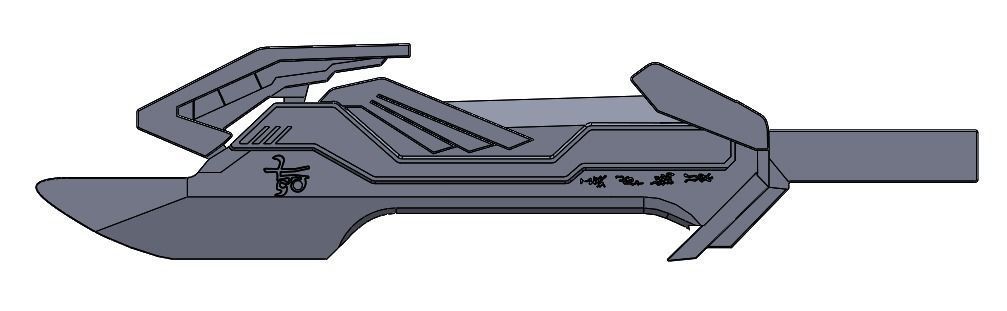 Optimus Prime Energon Sword 3D model 3D printable | CGTrader