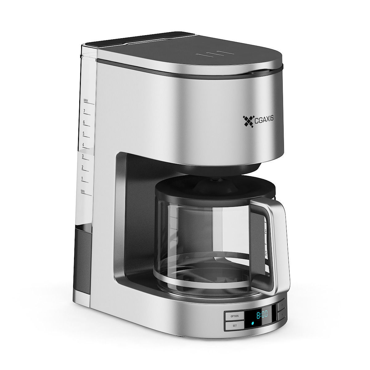 Drip Coffee Machine 3D model | CGTrader