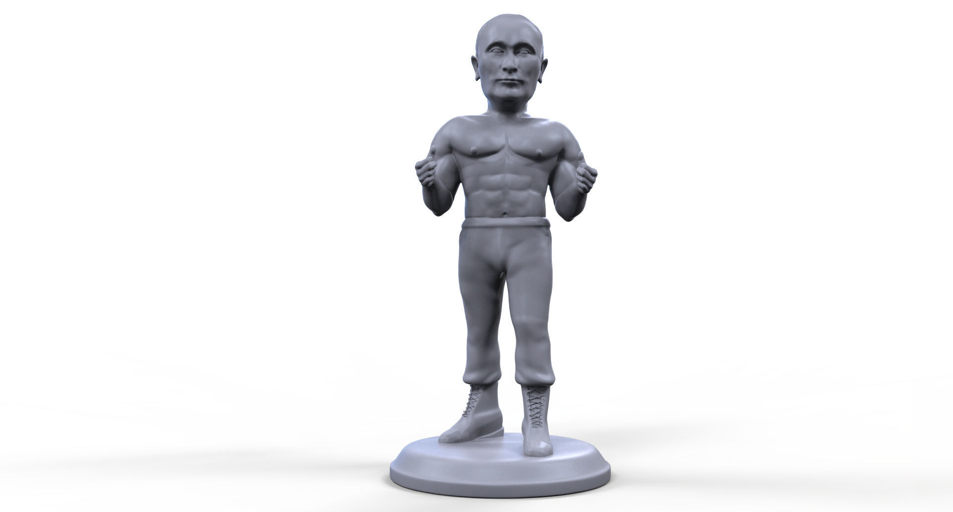 Vladimir Putin stylized high quality 3D printable miniature 3D model 3D ...