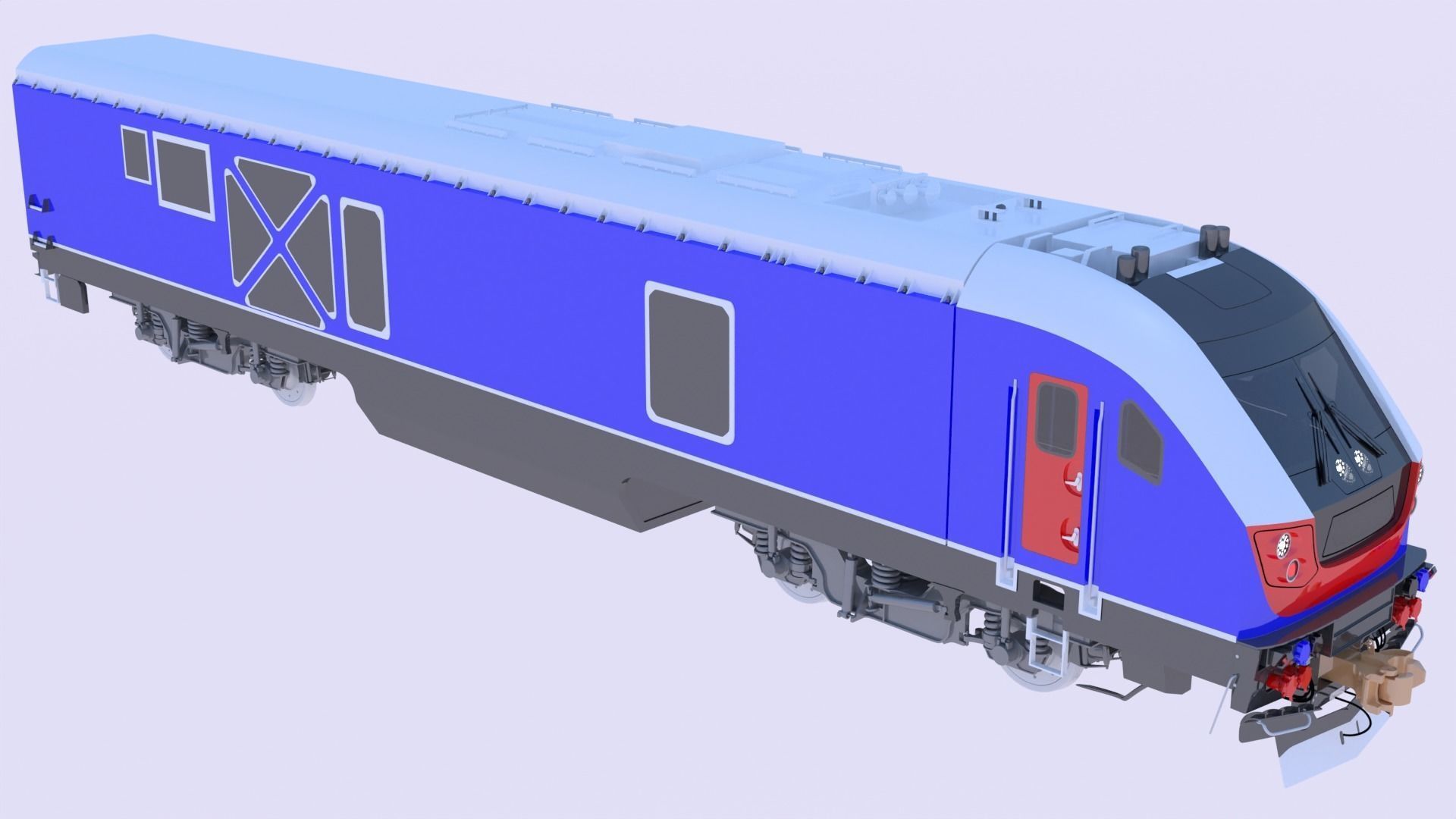 Locomotives Siemens ACS-64 and SC-44 3D Model Collection | CGTrader