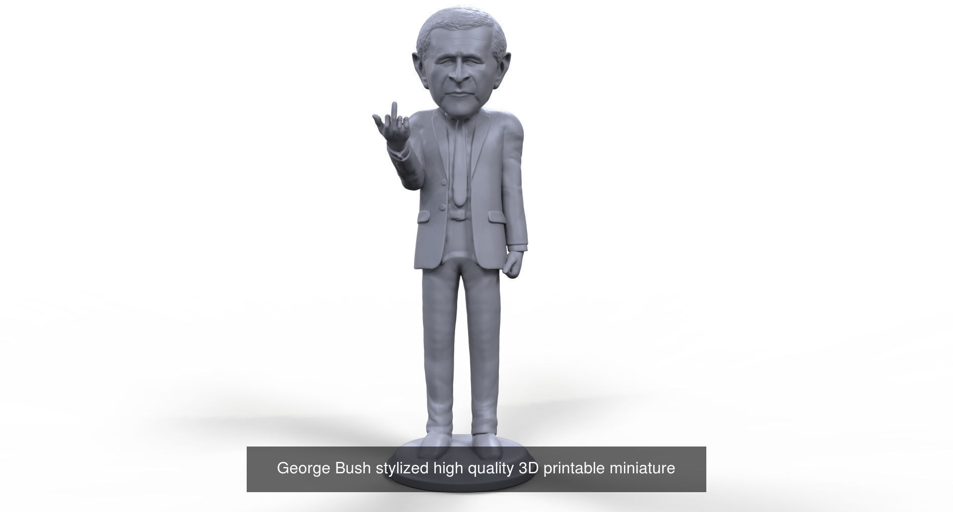 Political stylized high quality 36 3D printable miniatures 3D Model ...