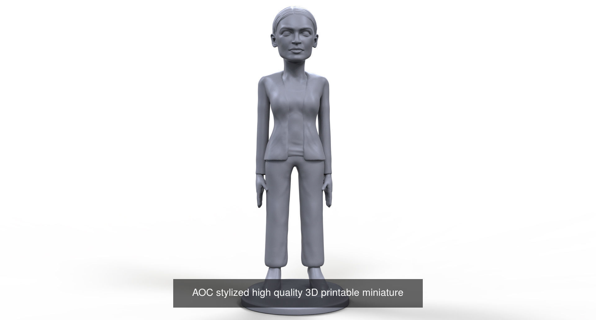 Political stylized high quality 36 3D printable miniatures 3D Model ...