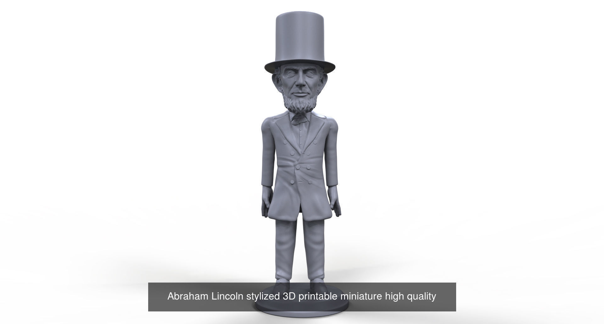 Political stylized high quality 36 3D printable miniatures 3D Model ...