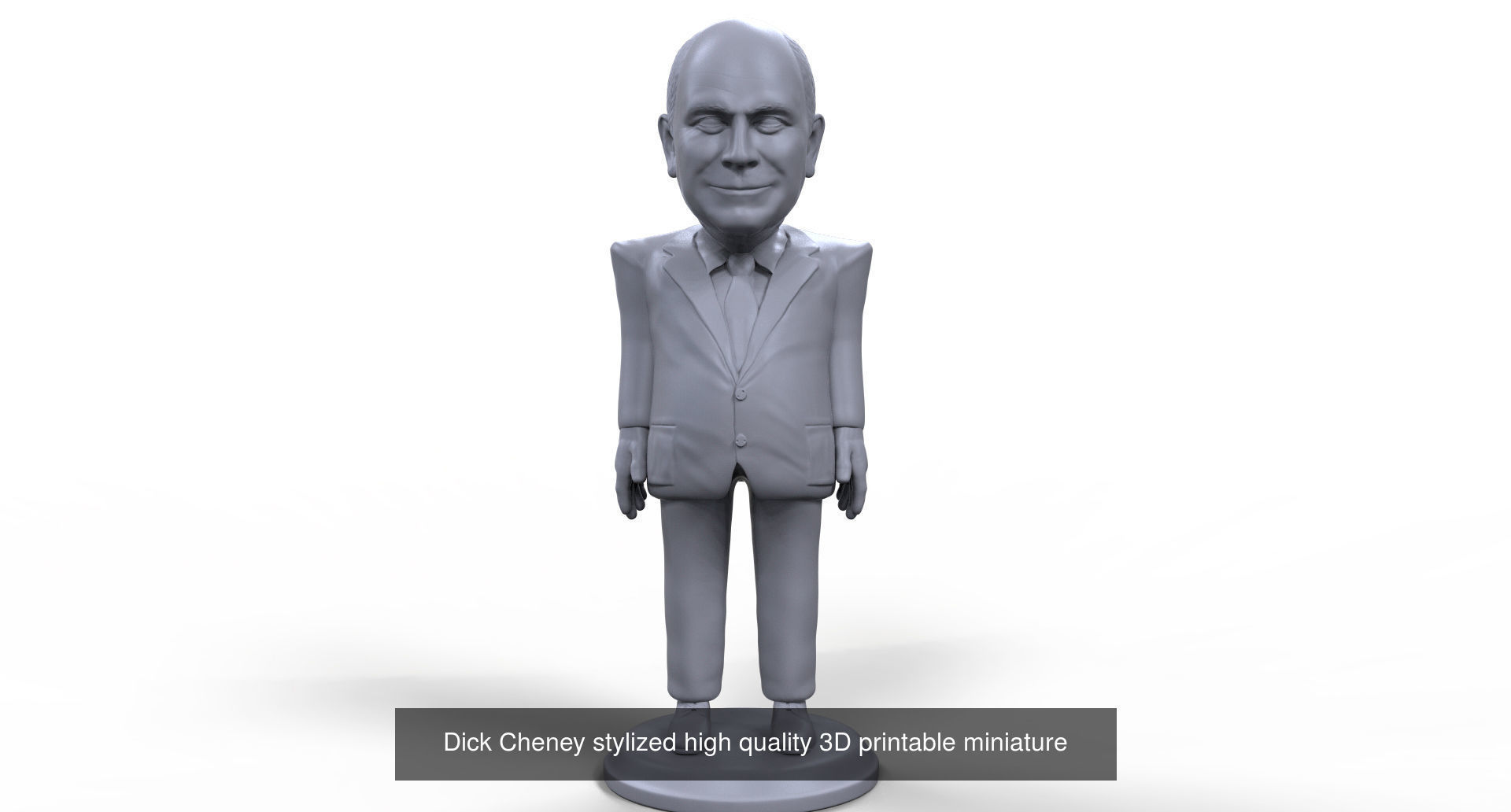 Political stylized high quality 36 3D printable miniatures 3D Model ...